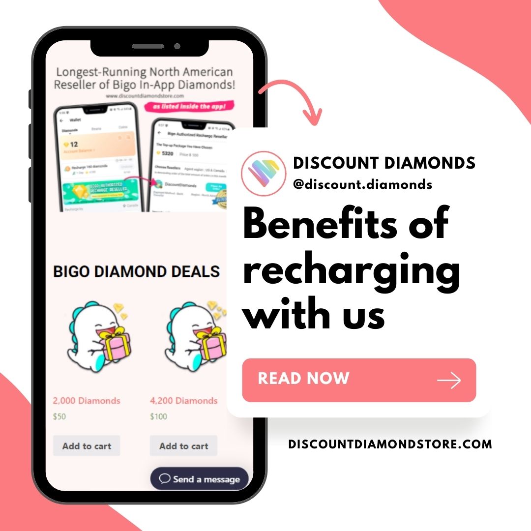 The Benefit of recharging with us - Discount Diamond Store