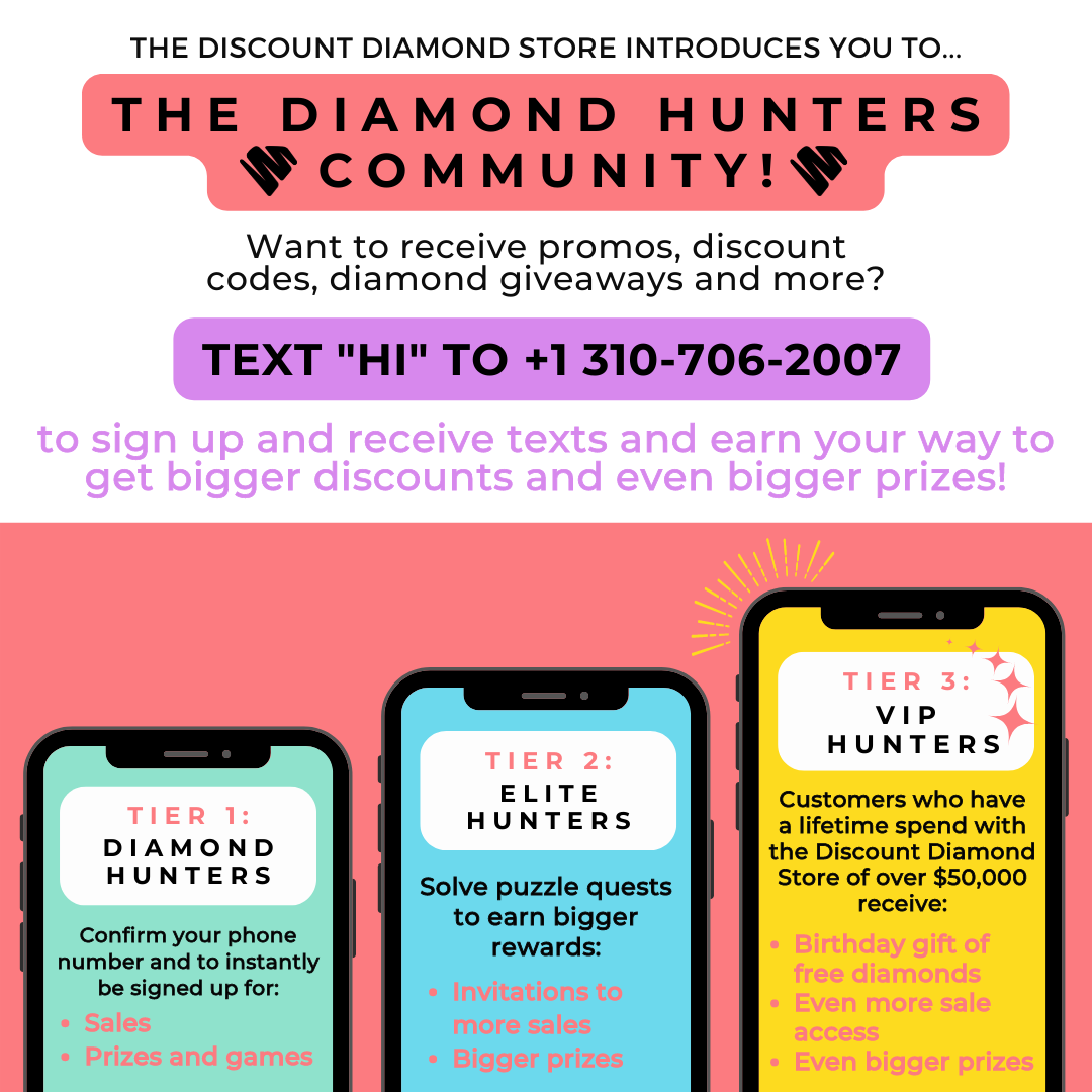 It’s here! The all new Diamond Hunters Community! - Discount Diamond Store